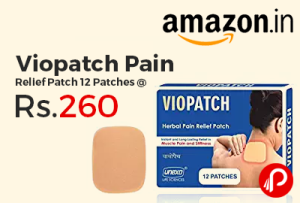Viopatch Pain Relief Patch 12 Patches @ Rs.260 Only - Amazon